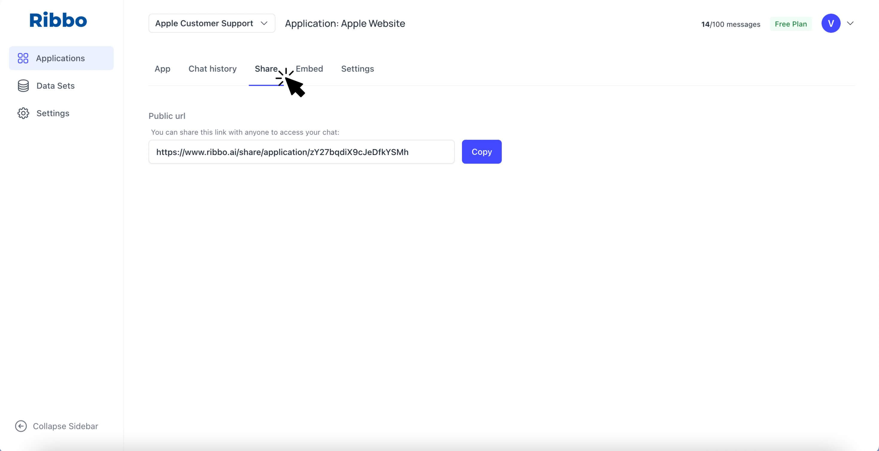 How to create an AI Chatbot based on my data & Website Embed
